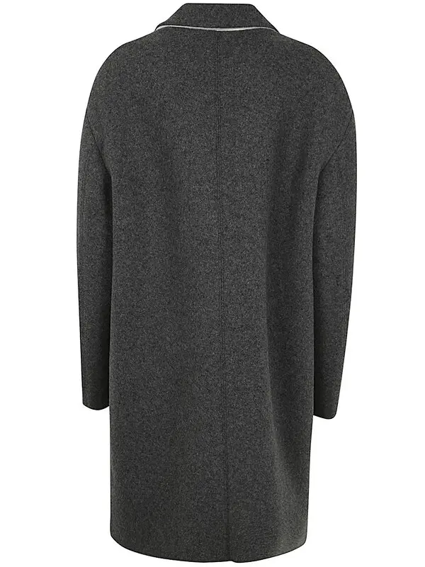 N.21 Jersey Coat With Lapel Collar