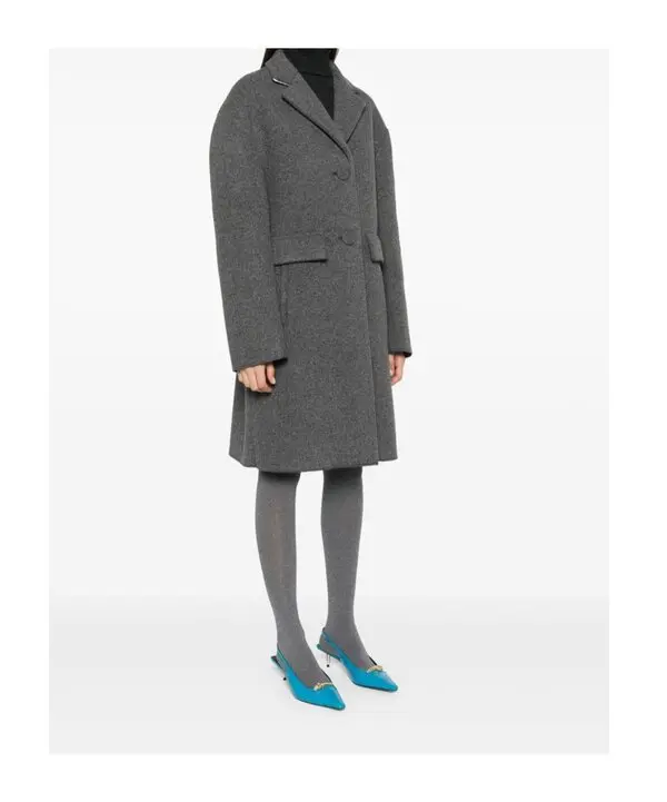 N.21 Jersey Coat With Lapel Collar
