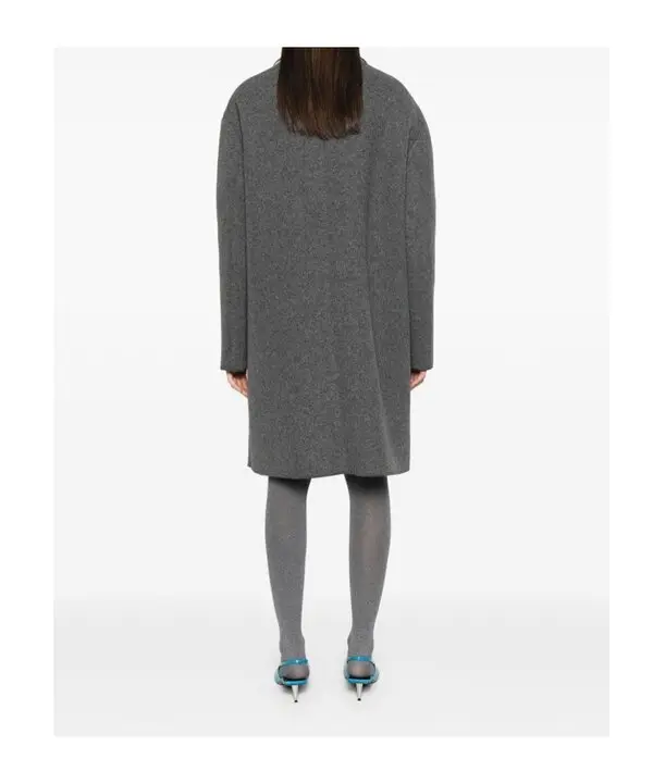 N.21 Jersey Coat With Lapel Collar