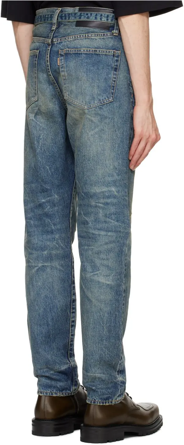 Sacai Beyondexx Denim Jeans - Blue
