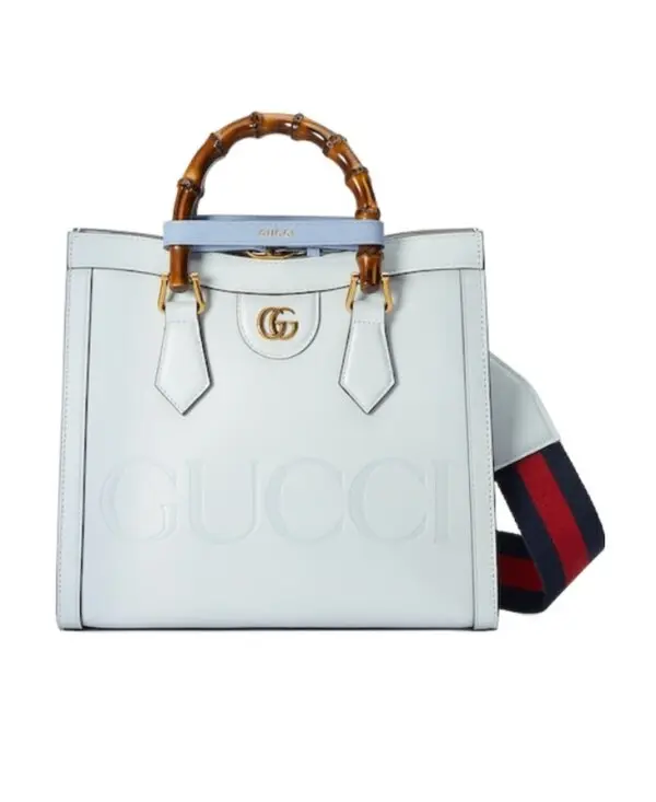 Gucci Diana Small Top Handle Bag - Blue