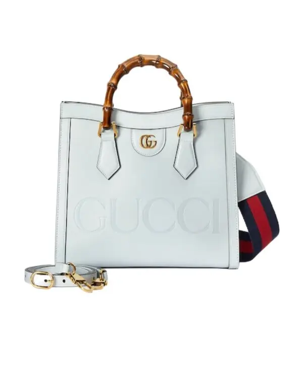Gucci Diana Small Top Handle Bag - Blue