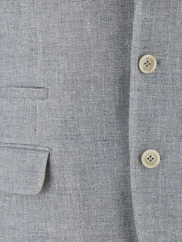 Brunello Cucinelli Single-breasted Tailored Blazer
