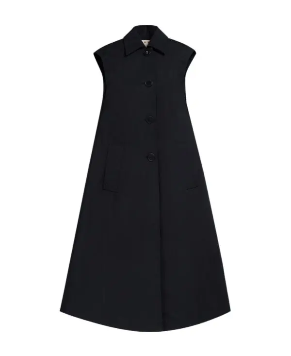 Marni Sleeveless Cocoon Coat