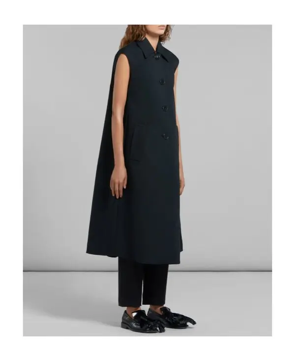 Marni Sleeveless Cocoon Coat
