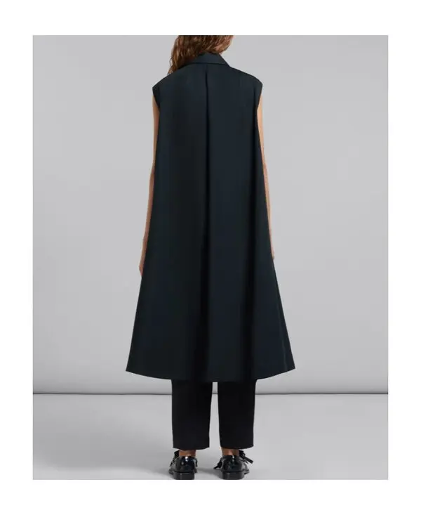 Marni Sleeveless Cocoon Coat