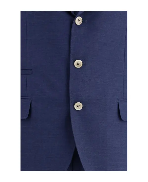 Brunello Cucinelli Single-breasted Suit - Navy