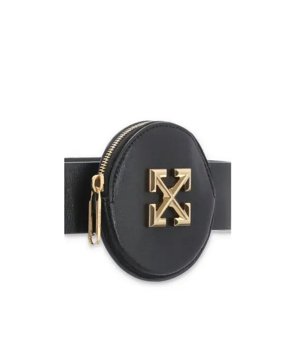 Off-White Arrows Plaque Purse Belt