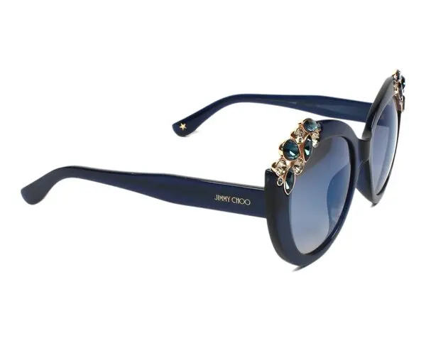 JIMMY CHOO Embellished Cat Eye Sunglasses