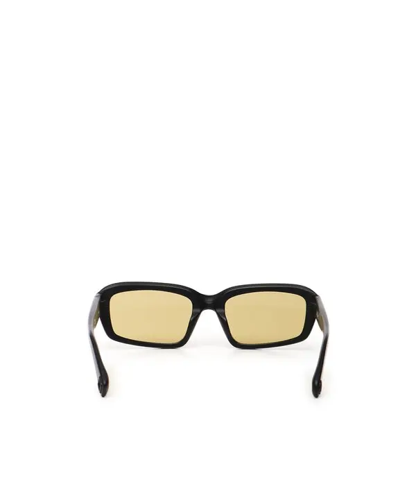 Jacquemus X Linda Farrow Rectangle Frame Sunglasses - Nude