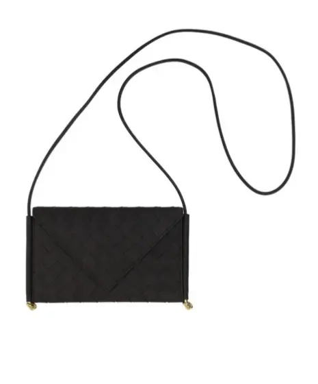 Bottega Veneta Solstice Horizontal Phone Pouch - Black