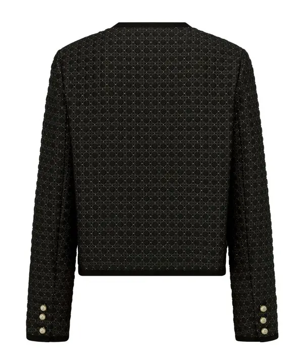 Dior Microcannage Cropped Jacket