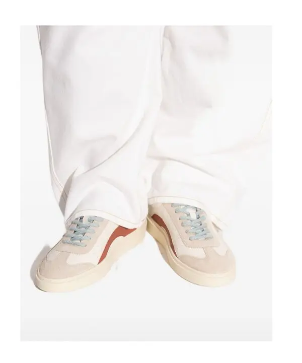 Dsquared2 Logo Printed Rider Sneakers - Nude
