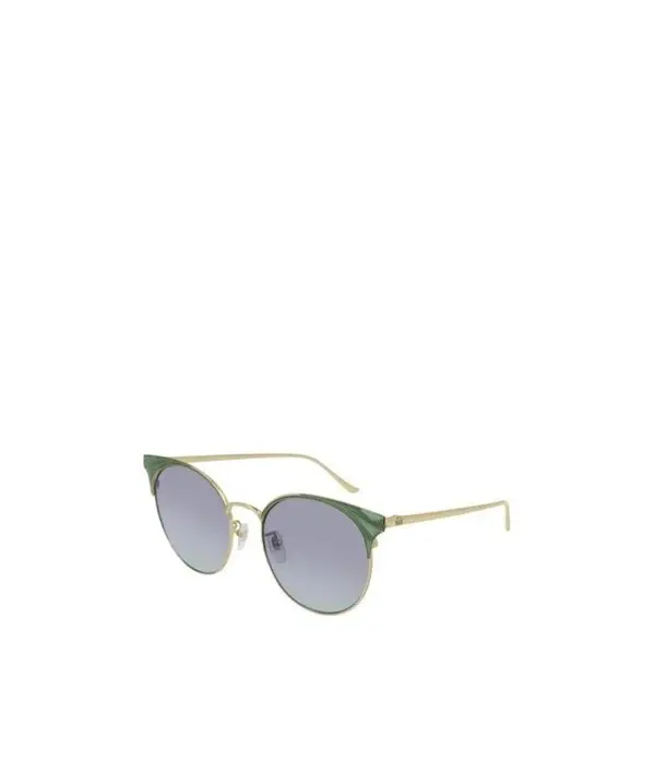 Gucci Logo Detail Sunglasses - Gray