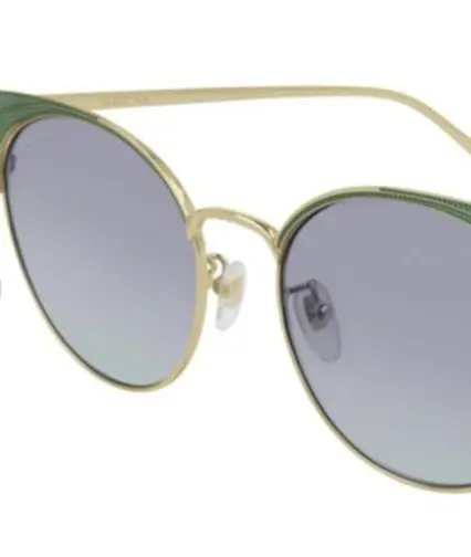 Gucci Logo Detail Sunglasses - Gray