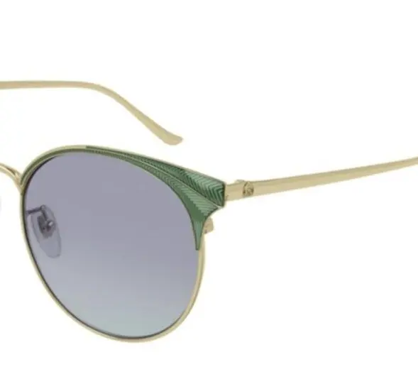 Gucci Logo Detail Sunglasses - Gray