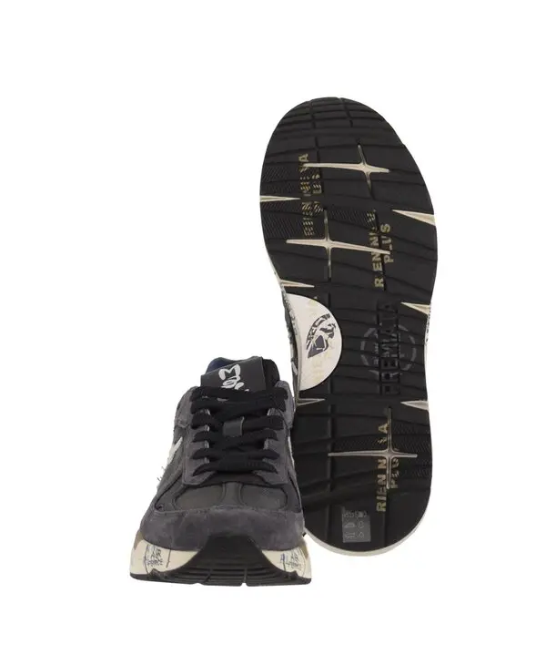 Premiata Mase 25 Logo Sneakers - Black