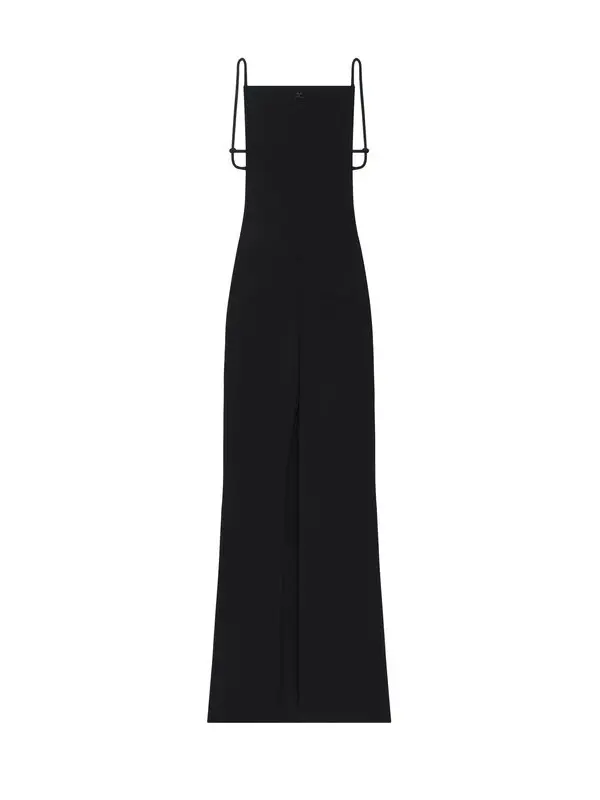 COURREGES Open-back Jumpsuit - Black
