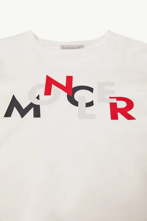 Moncler Logo Printed Crewneck Long Sleeve T-shirt