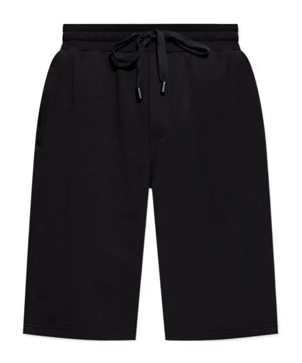 Dolce & Gabbana Logo Embossed Drawstring Shorts