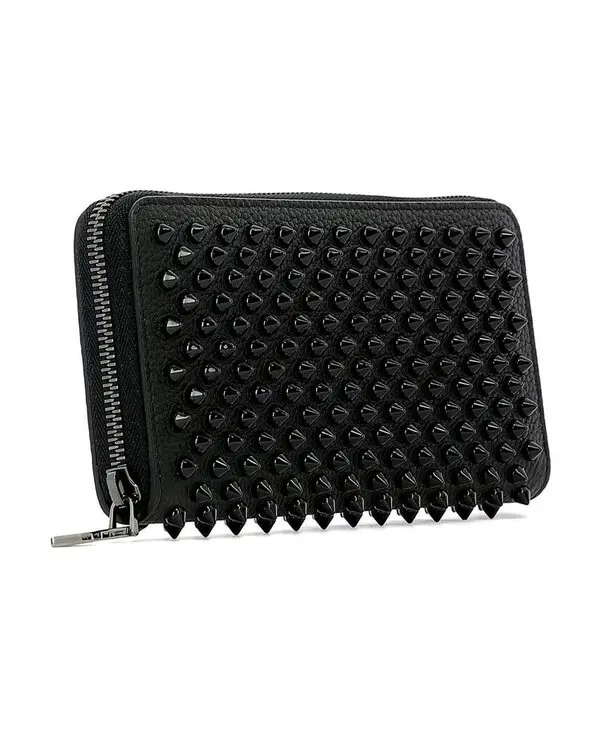 CHRISTIAN LOUBOUTIN Panettone Studded Wallet - Black