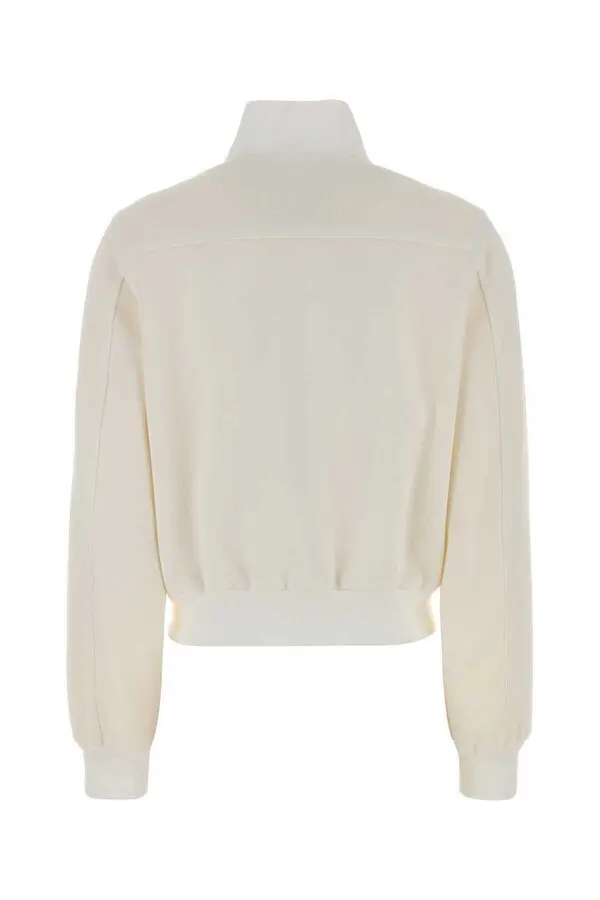 Valentino Garavani Zip-up High Neck Sweatshirt