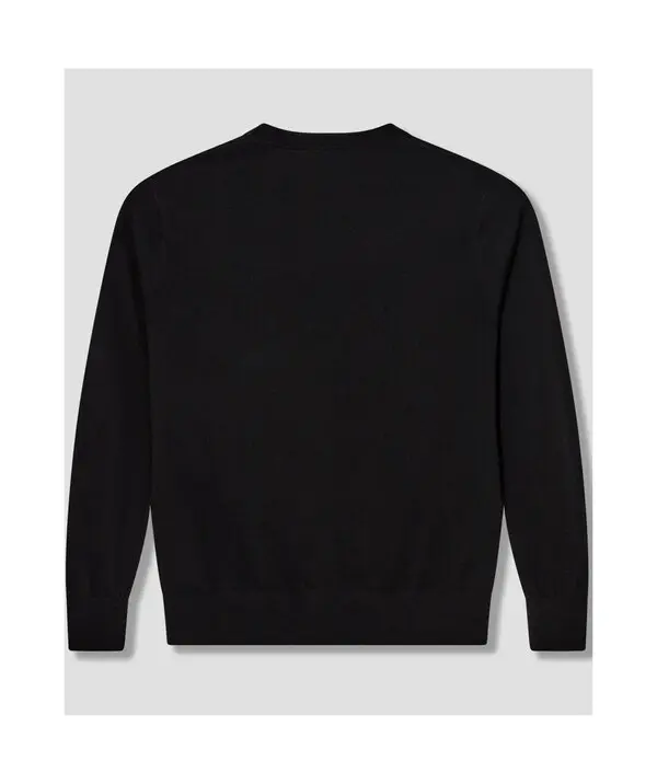 Dries Van Noten Round Neck Sweater - Black
