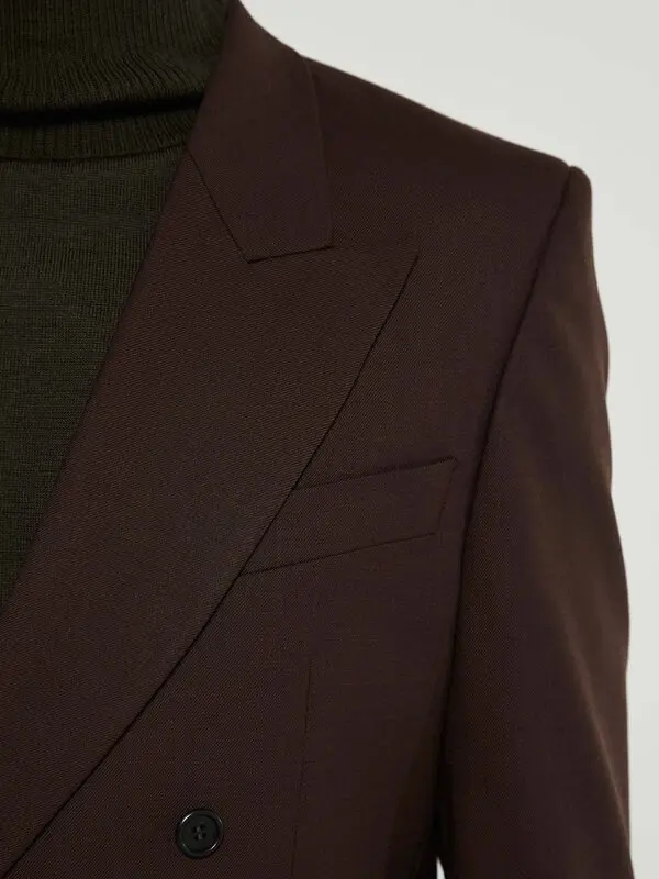 SUNFLOWER Tailored Double-breasted Blazer