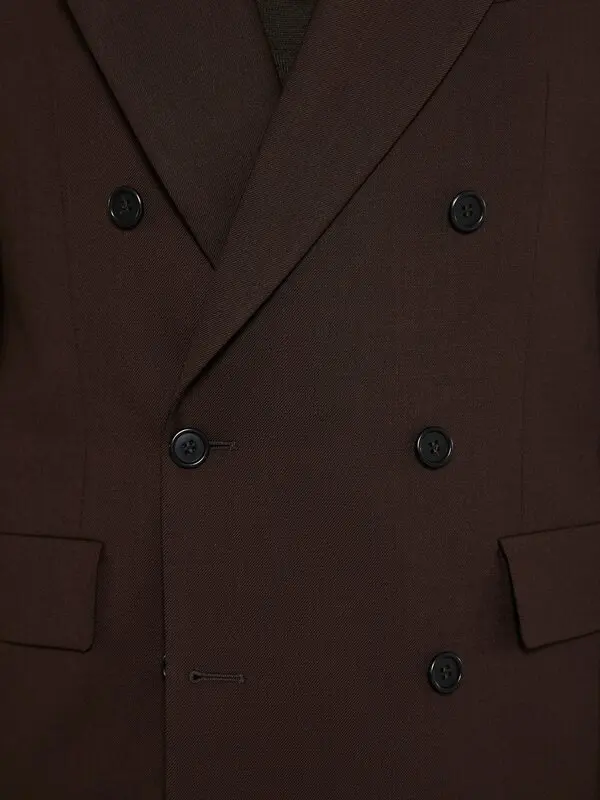 SUNFLOWER Tailored Double-breasted Blazer