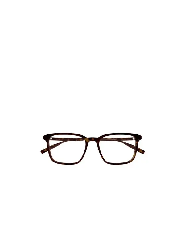 Montblanc Eyewear Square Frame Glasses - Black