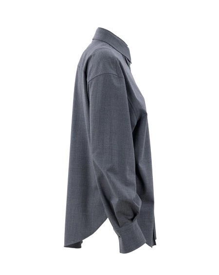 Brunello Cucinelli Monili Detailed Long-sleeved Shirt