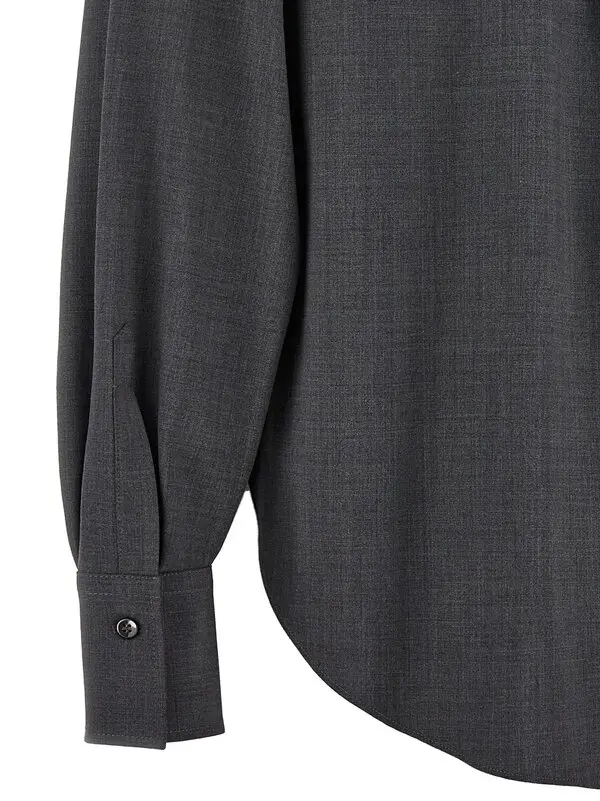 Brunello Cucinelli Monili Detailed Long-sleeved Shirt