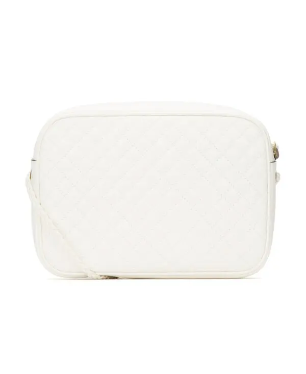 Gucci Quilted Leisure Shoulder Bag - White