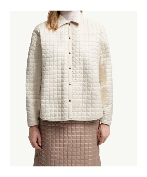 Moncler Square-quilted Padded Shirt Jacket