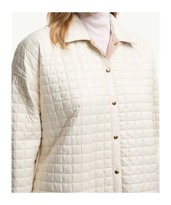 Moncler Square-quilted Padded Shirt Jacket