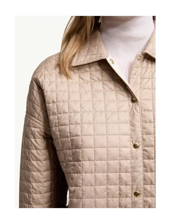 Moncler Square-quilted Padded Shirt Jacket