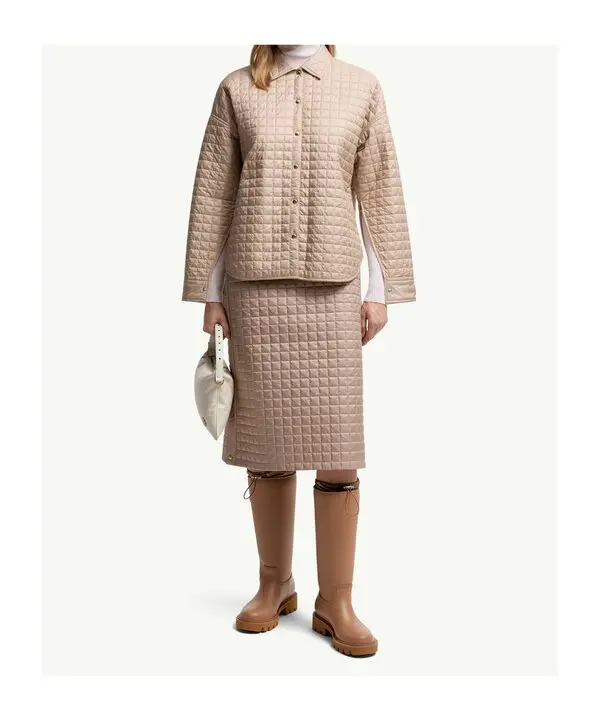 Moncler Square-quilted Padded Shirt Jacket