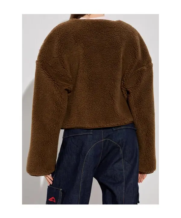 Dsquared2 Icon Logo Fleece Jacket - Brown