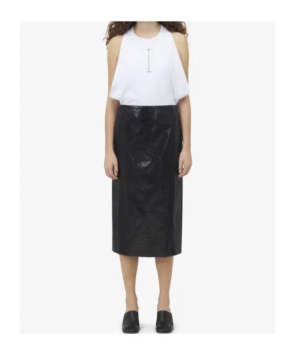 Alexander McQueen Tarpaulin Pencil Skirt