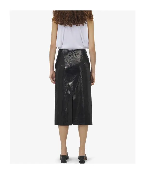Alexander McQueen Tarpaulin Pencil Skirt