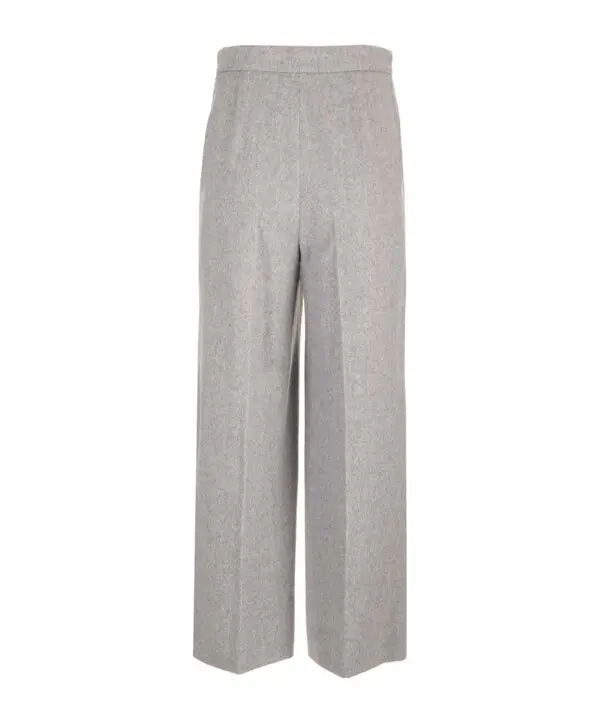 Max Mara Burano Cropped Wide Leg Trousers