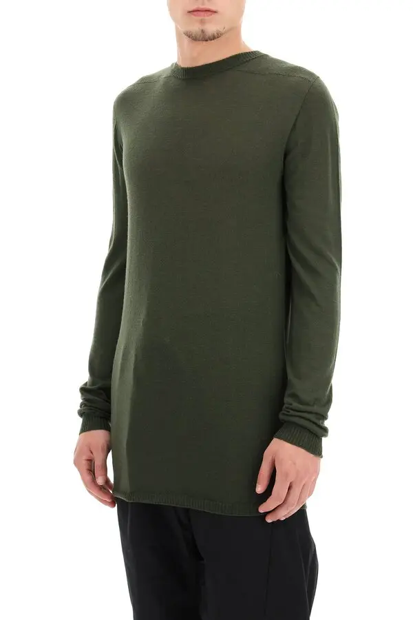 Rick Owens Crewneck Sweater - Green