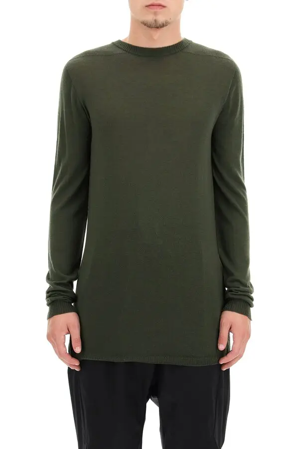 Rick Owens Crewneck Sweater - Green