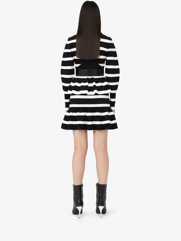 Alexander McQueen Striped Knit Sweater