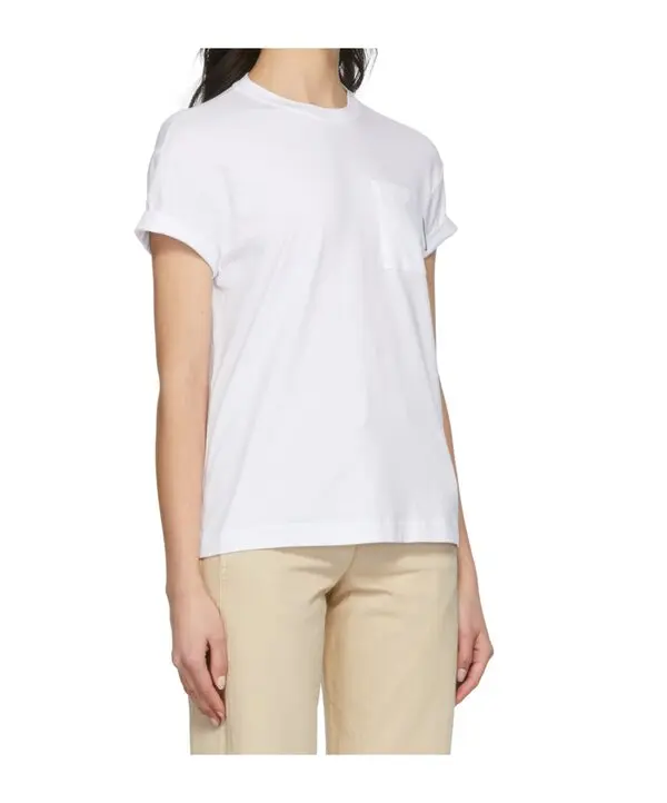 Brunello Cucinelli Short Sleeve Crewneck T-shirt With Pocket