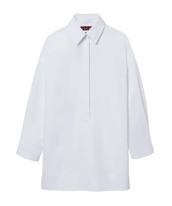Gucci Long Sleeve Collared Shirt