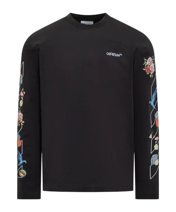 Off-White Diag-stripe Crewneck T-shirt