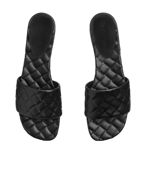 Bottega Veneta Quilted Slip-on Sandals