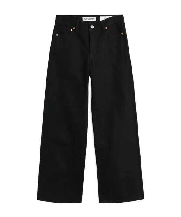 Our Legacy Treble Cut Jeans - Black