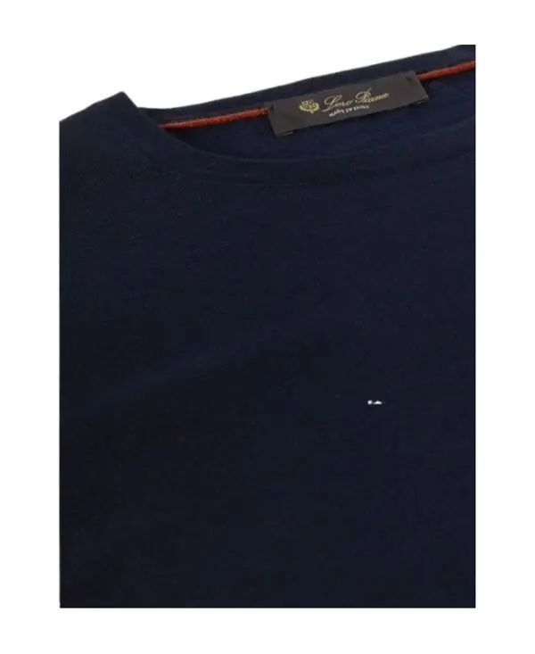 Loro Piana Long-sleeved Crewneck T-shirt - Black